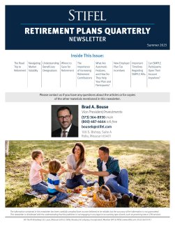 Stifel | Retirement Plans Quarterly